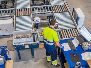 Entrepôt semi-automatisé : définition et avantages - Mecalux.fr