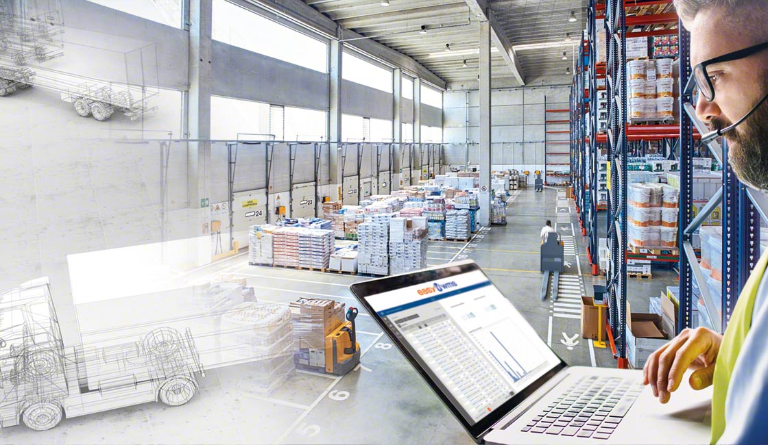 Hub and spoke, le centre de distribution des stocks - Mecalux.fr