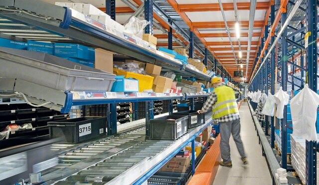 ’Cluster picking’, de l’agilité dans la préparation des commandes | Mecalux | www.mecalux.fr