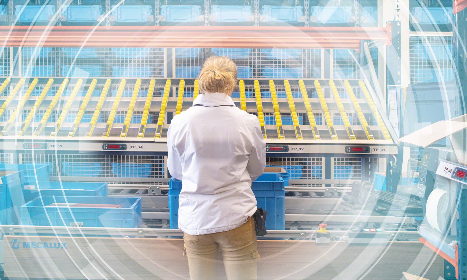 La technologie pour la préparation de commandes - Mecalux.fr