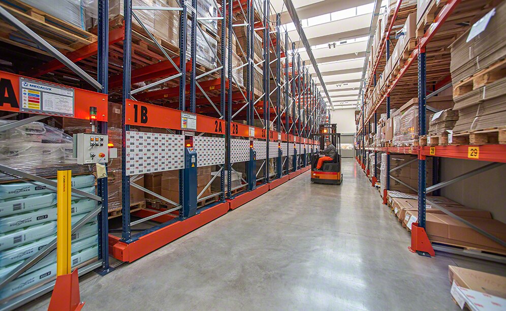 Del Conte aménage un nouvel entrepôt en Italie - Mecalux.fr