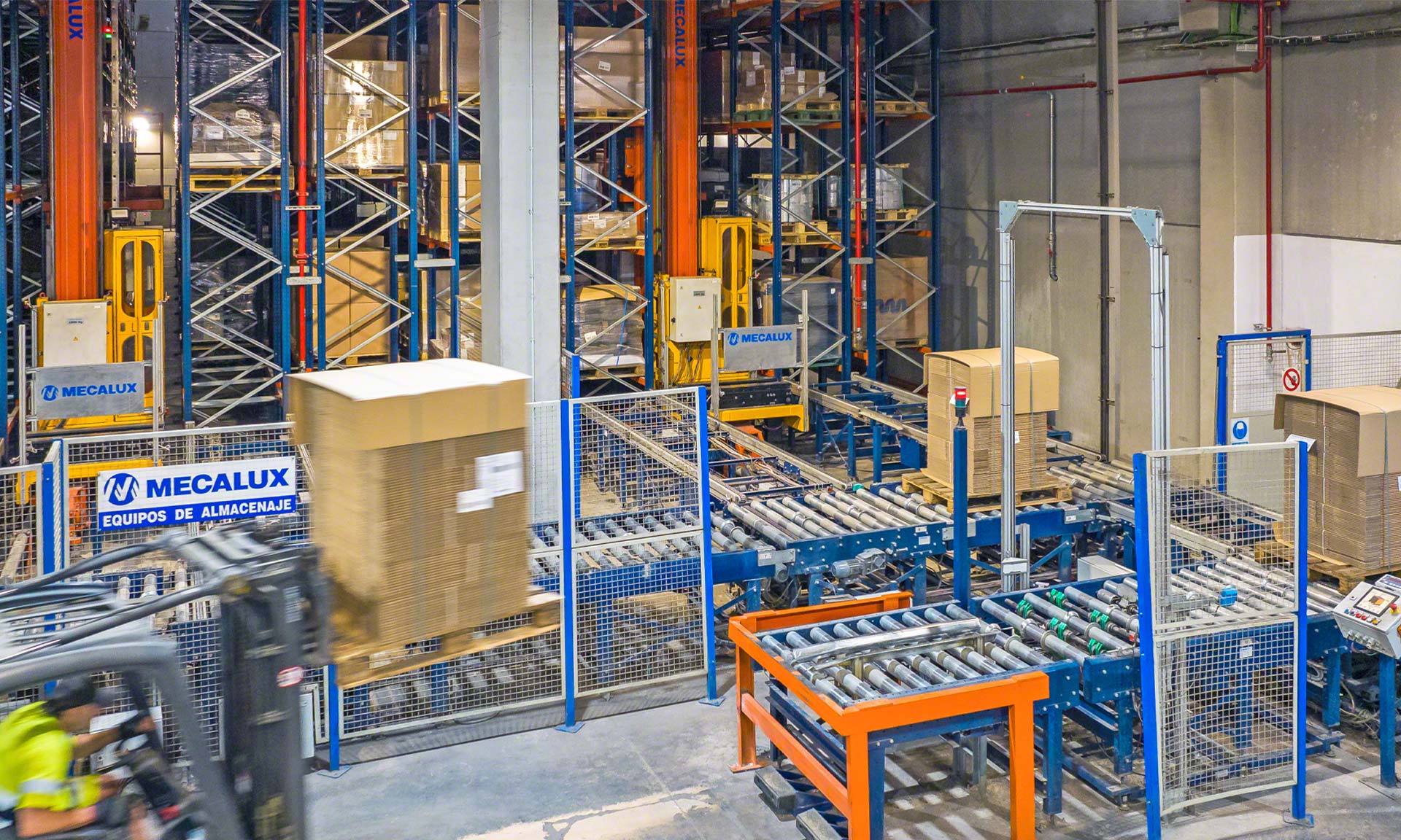 Un magasin automatique pour le 3PL Nordlogway - Mecalux.fr