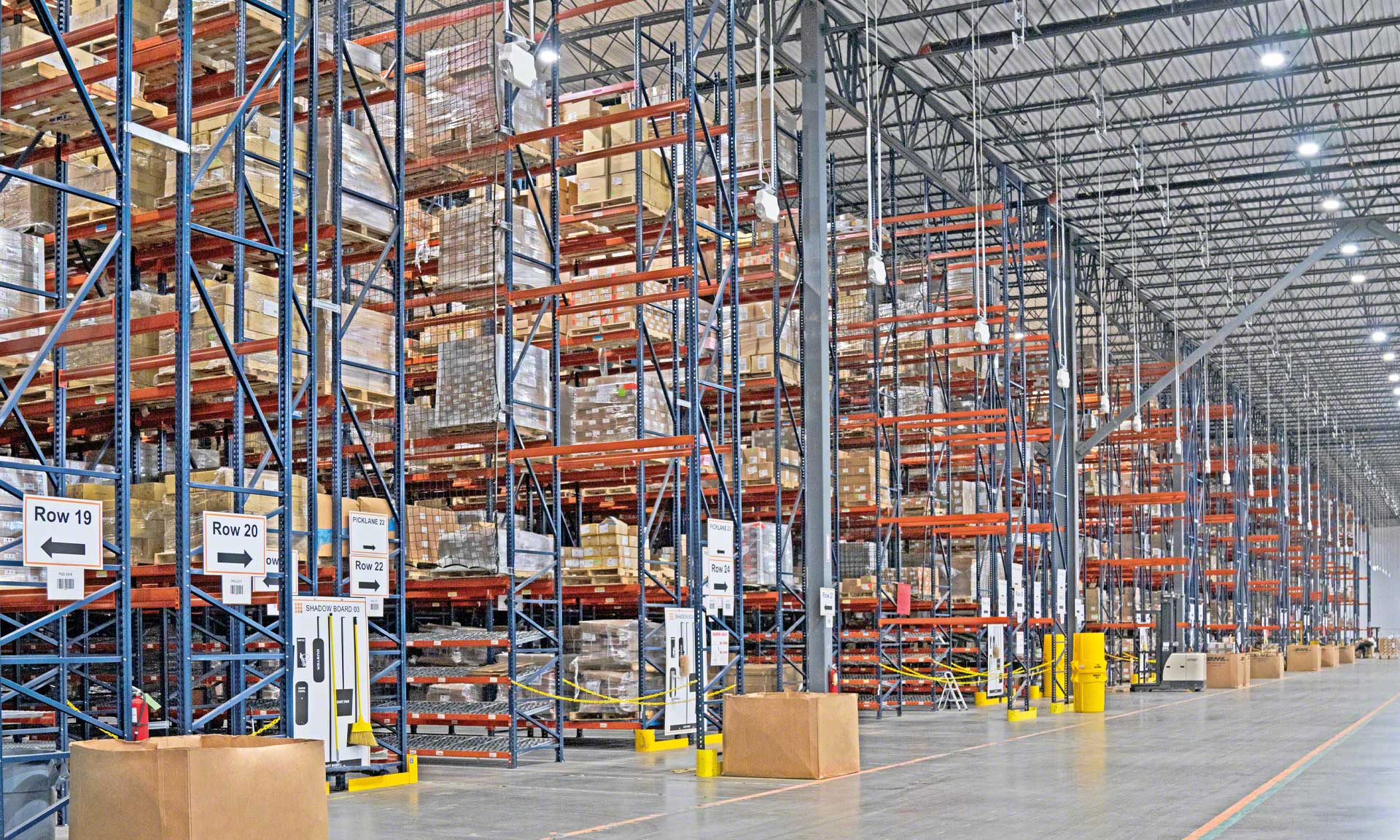 Capacity optimise son entrepôt du New Jersey - Mecalux.fr