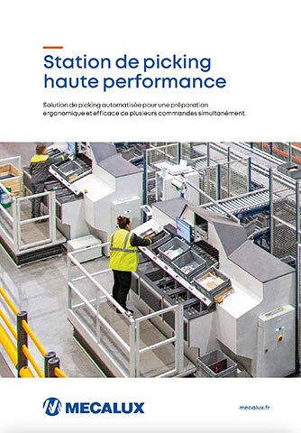 Station de picking haute performance - Mecalux.fr