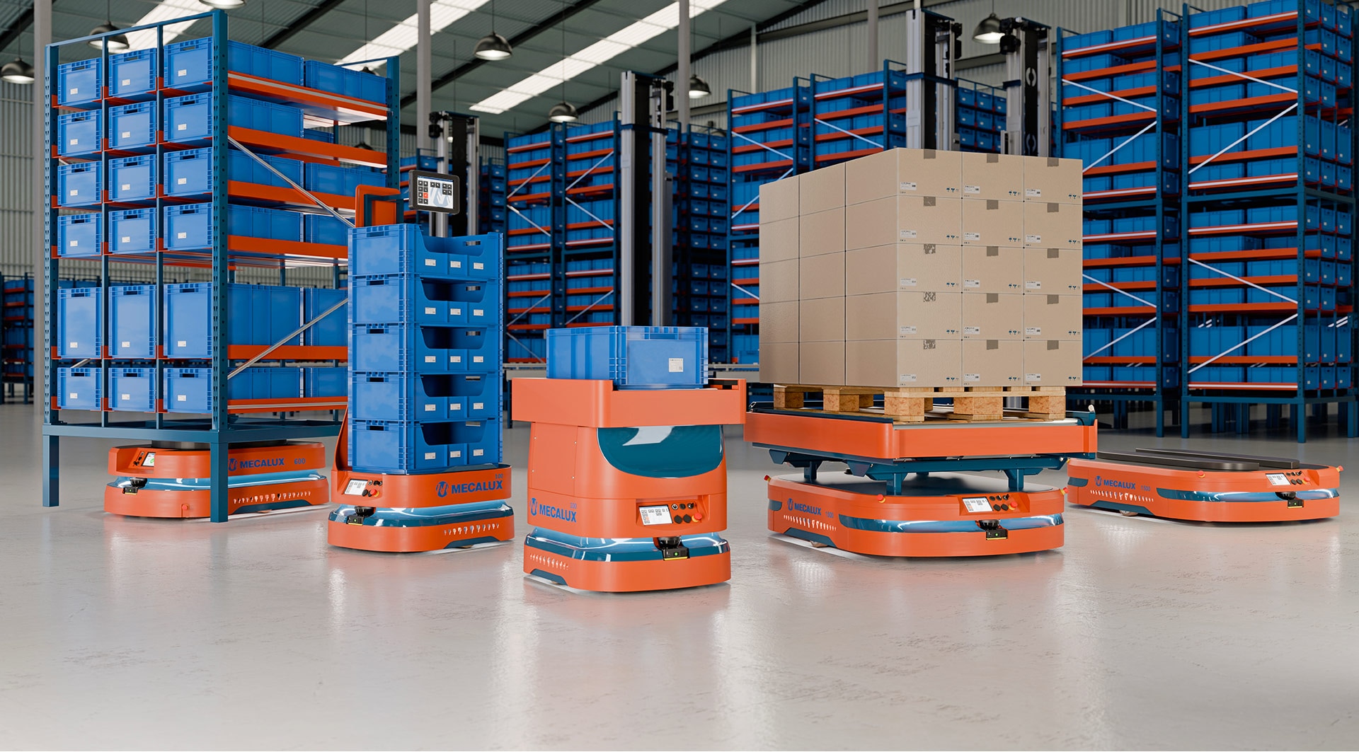 [Vidéo] Robots AMR de Mecalux - Mecalux.fr