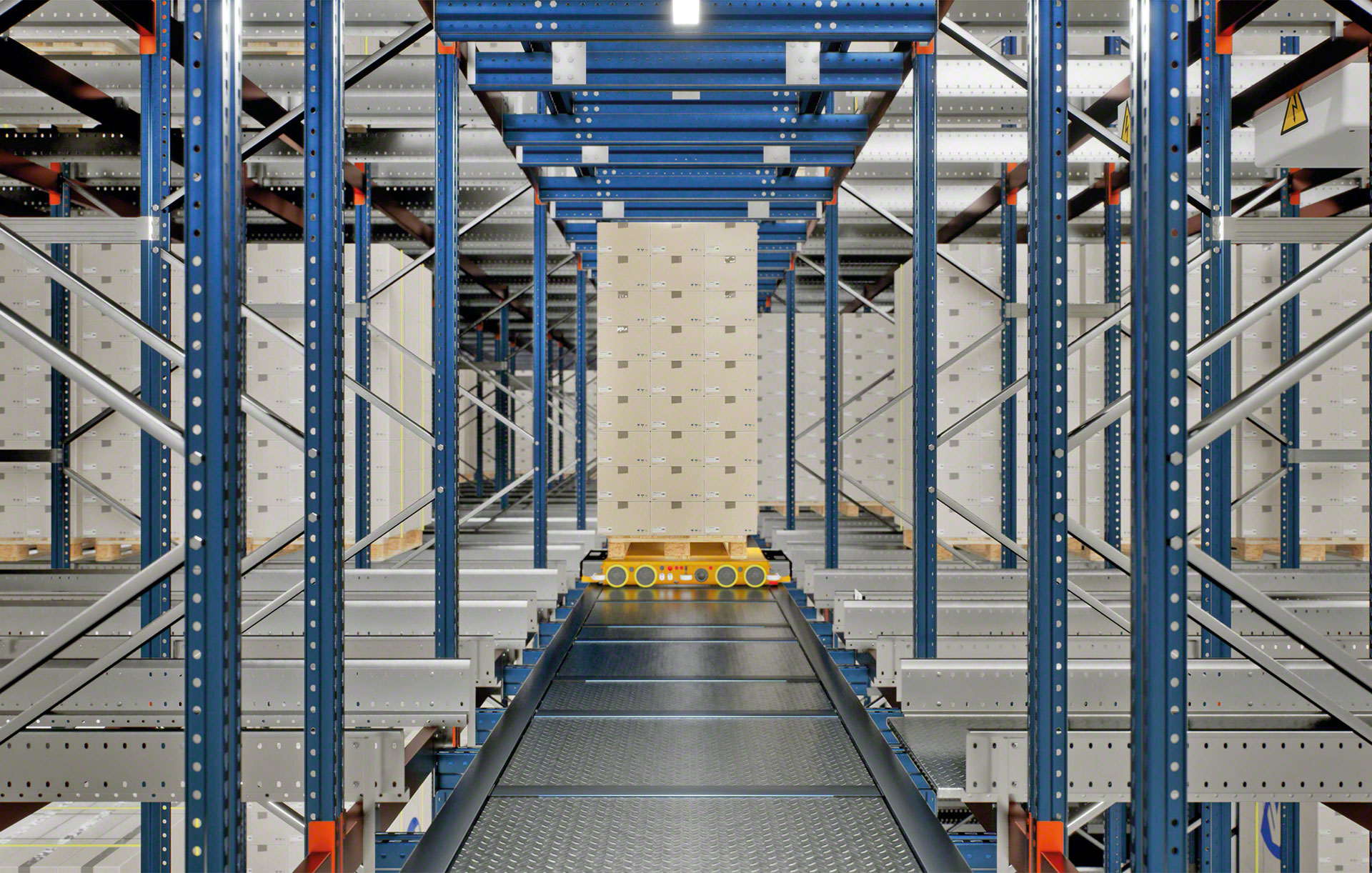 [Vidéo] Comment fonctionne le Pallet Shuttle Automatique 3D ? - Mecalux.fr
