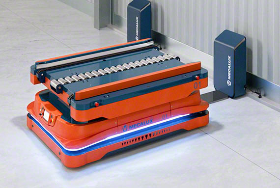 Robots mobiles autonomes (AMR) - Mecalux.fr