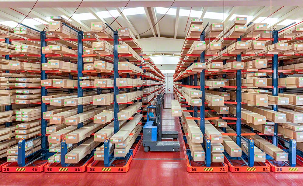 Giménez Ganga modernise son entrepôt de Sax - Mecalux.fr