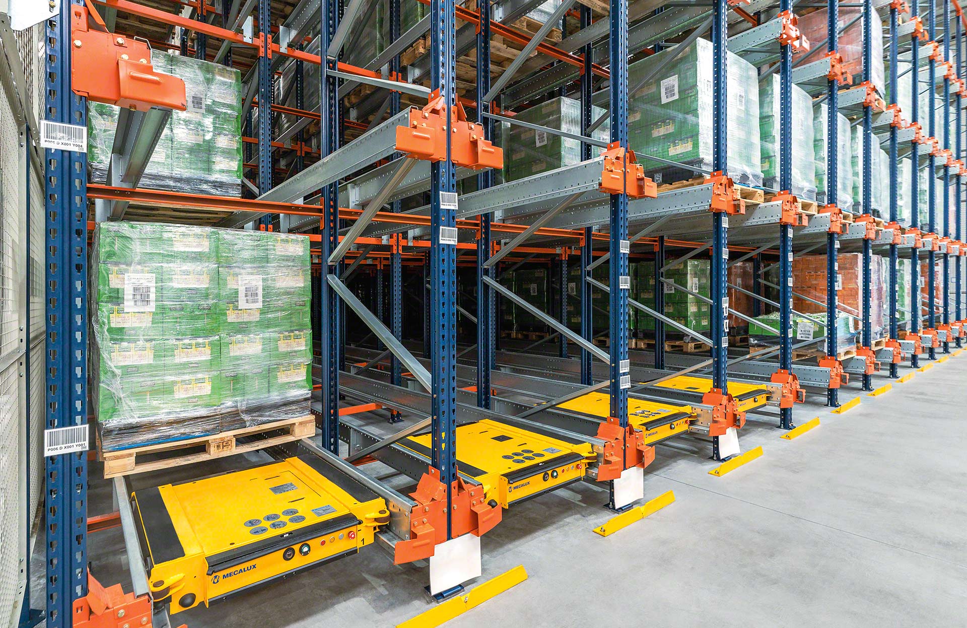 Pallet Shuttle, Palette Shuttle - Mecalux.fr