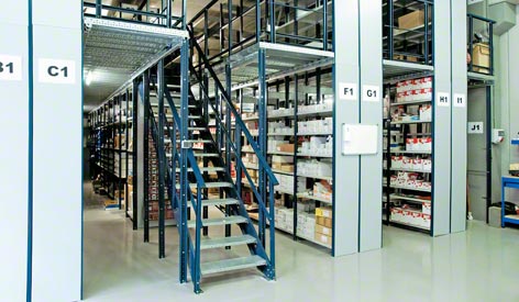 Rayonnage Métallique - Mecalux.fr